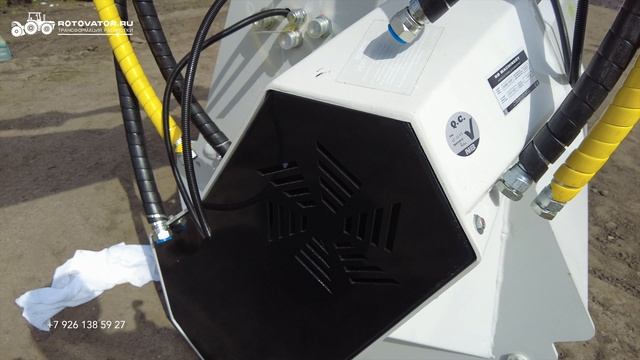 Запуск и обучение оператора экскаватора работе гидравлическим мульчером Niubo KXM160