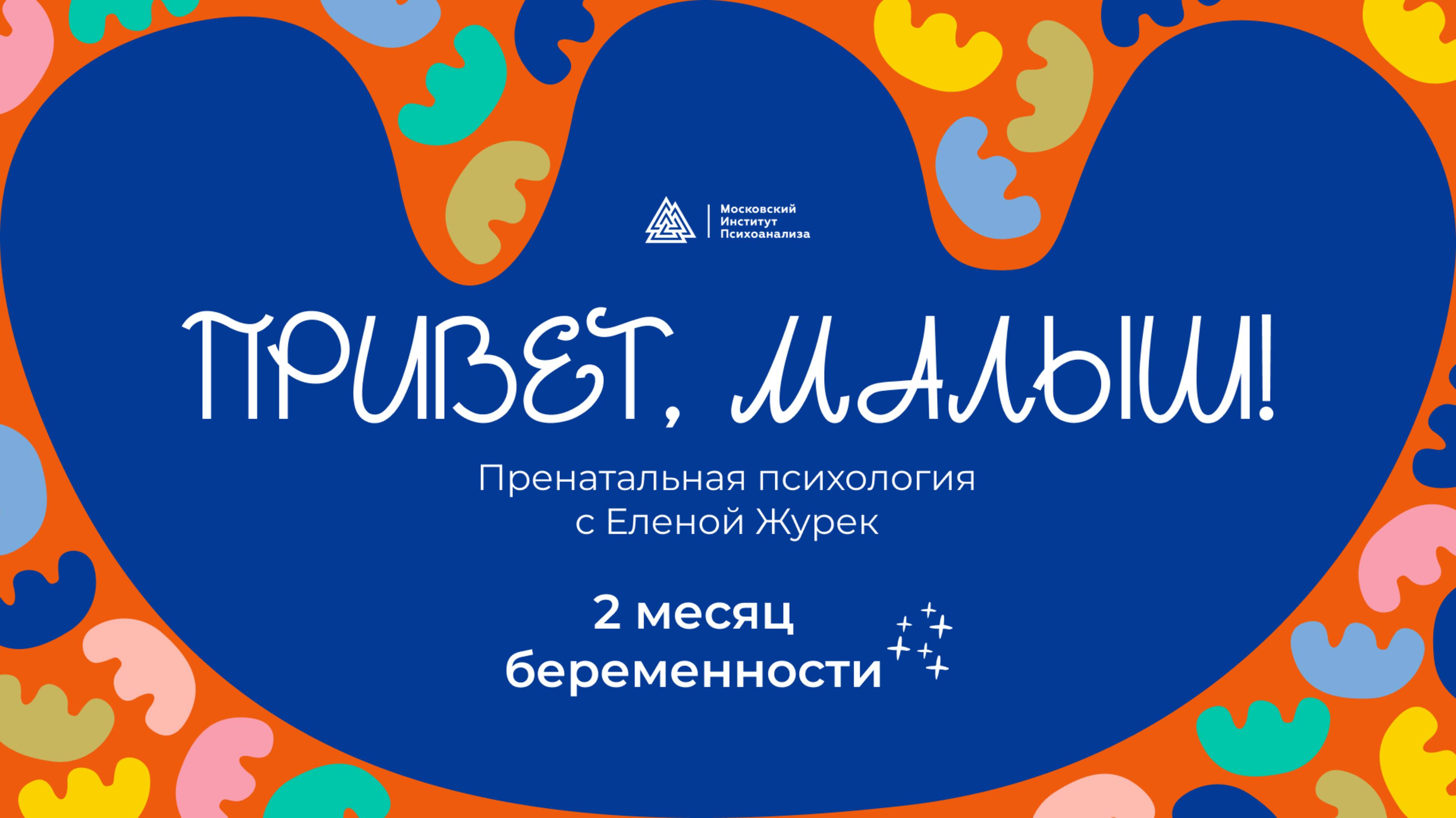 Привет, малыш! / Пренатальная психология с Еленой Журек / 2 месяц беременности / МИП