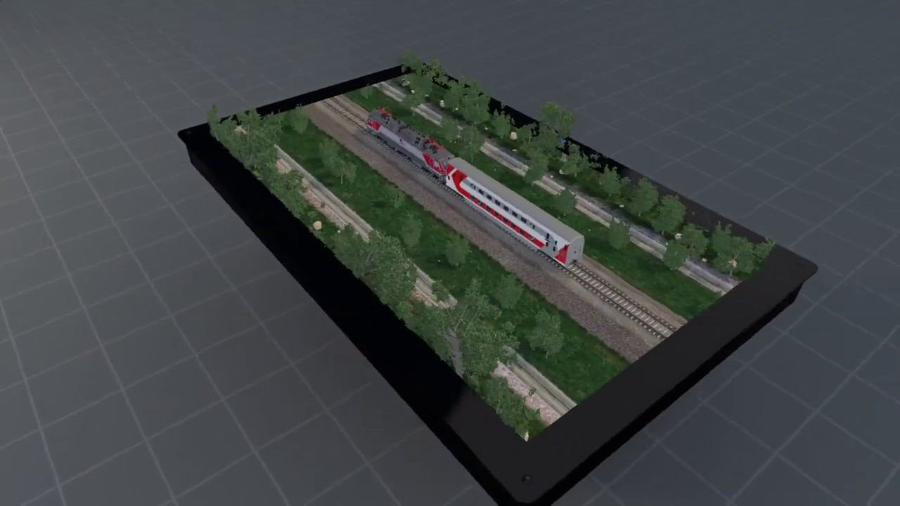 Голографический стол NettleBox. Проект для Трансмашхолдинг