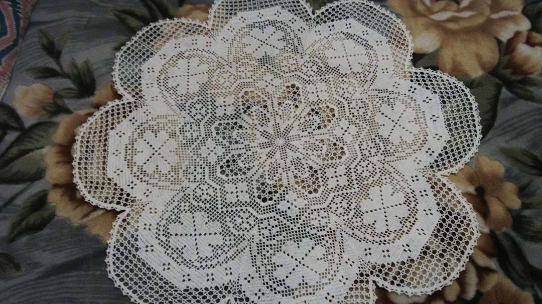 СКАТЕРТЬ "ХРИЗАНТЕМА". ЧАСТЬ 4