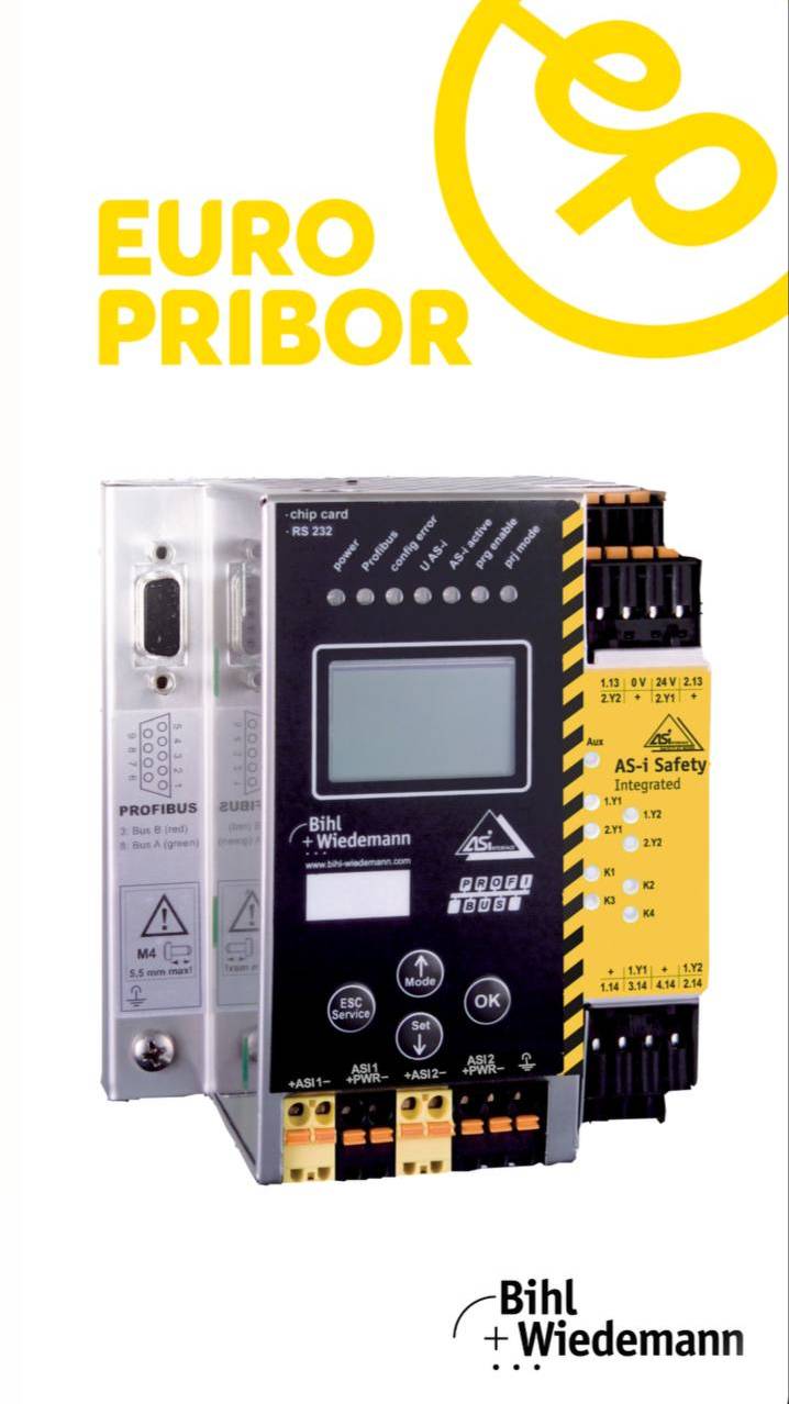 Шлюз ASi-3 PROFIBUS со встроенным монитором безопасности