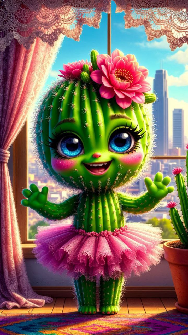 Кактусы. 🌞 Детям. 🌞 Детская песенка.