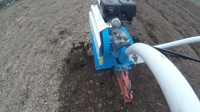 Мотоблок Нева фрезы гусиные лапки на 1 передаче