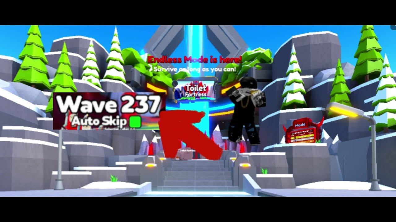 Новый режим туалет товер дефенс!