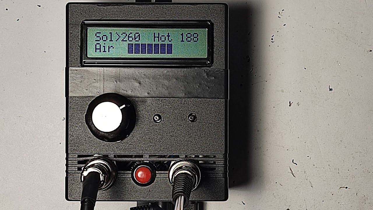 4 часть . Паяльная станция DIDAV своими руками.