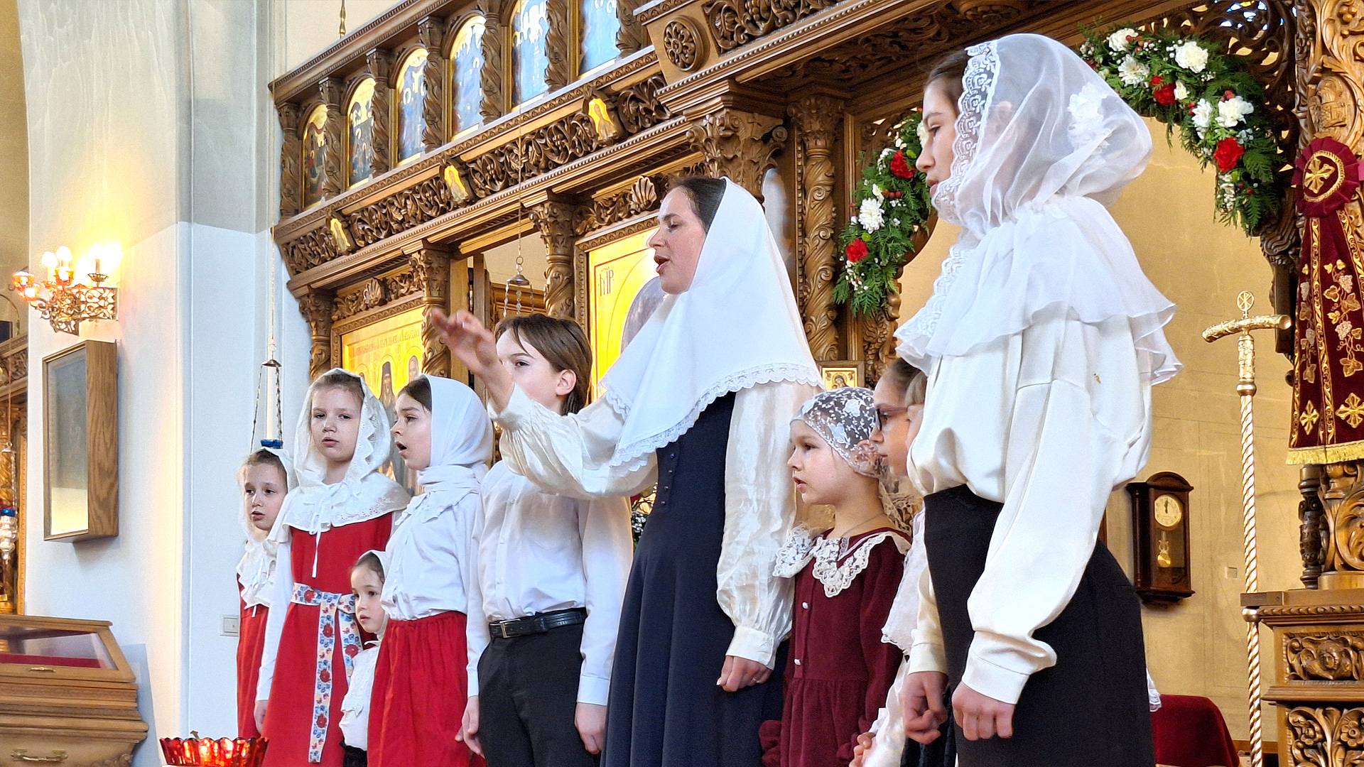 Пасхальный концерт - выступление Детского хора подворья