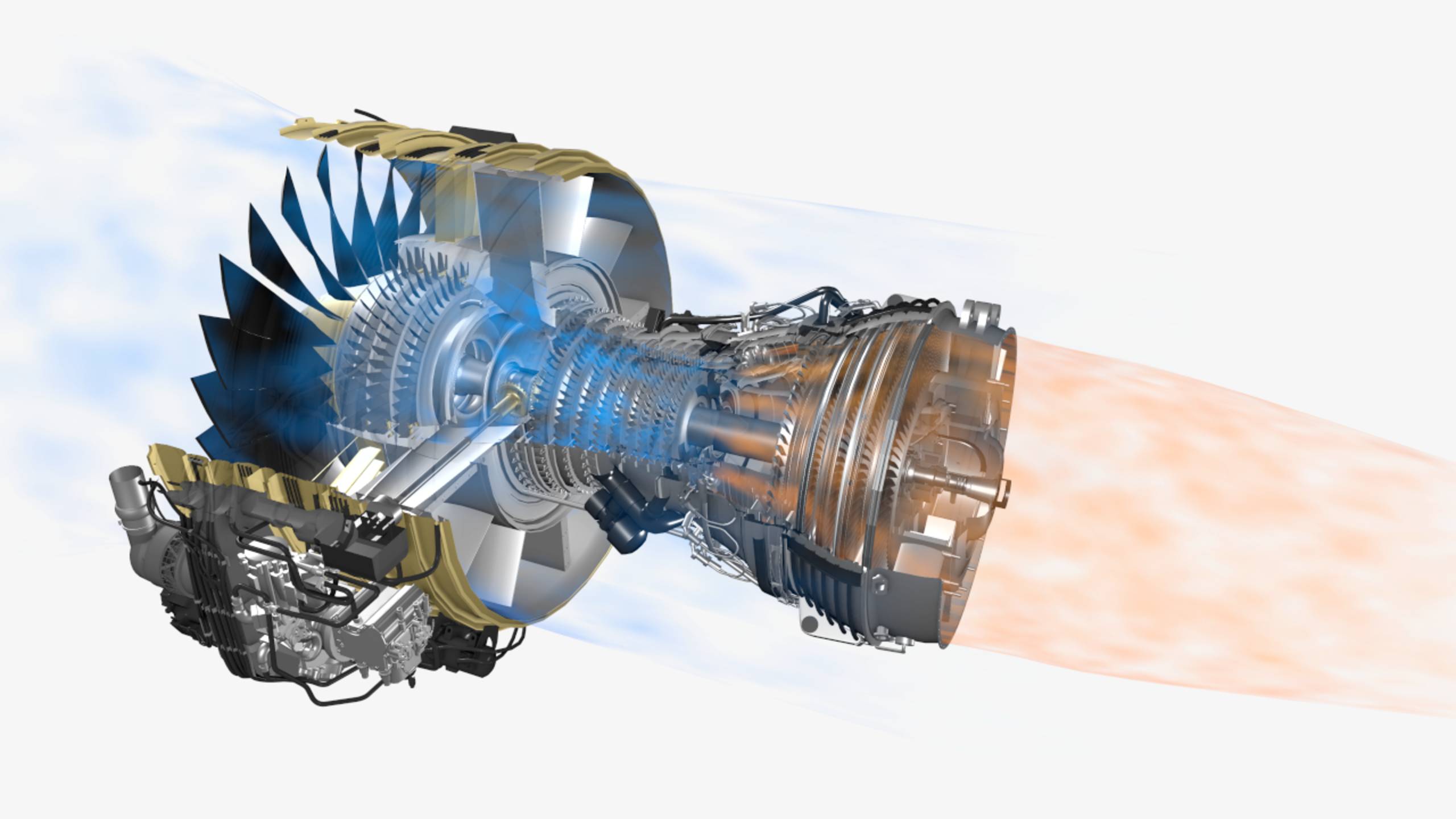 Как работают реактивные двигатели — интерактивная 3Д-презентация