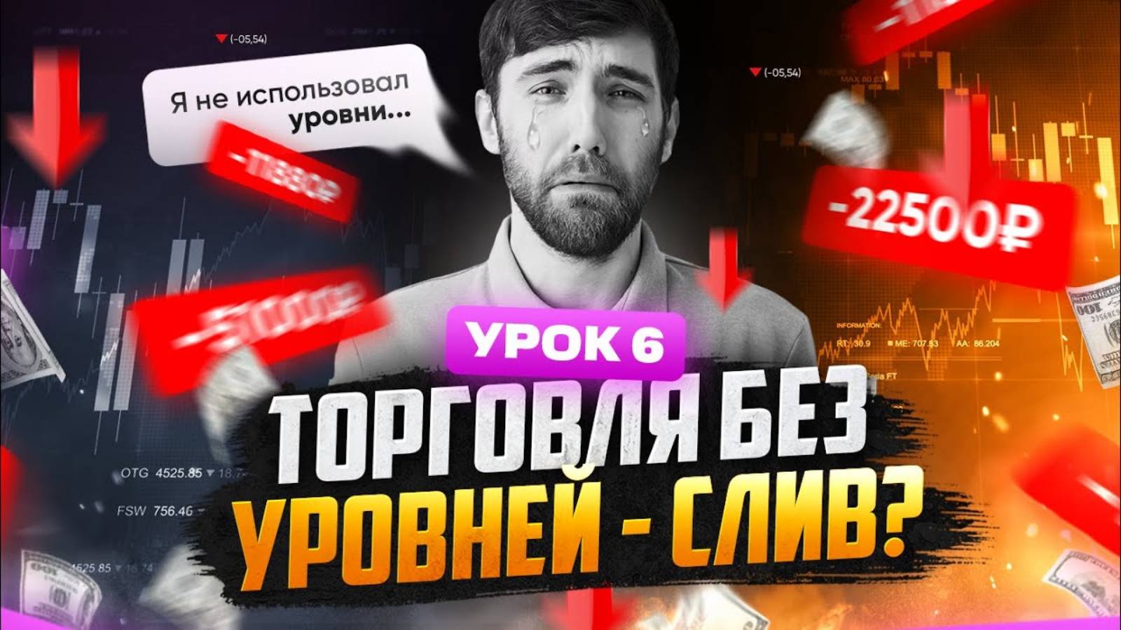 Трейдинг обучение ДЛЯ НОВИЧКОВ с нуля! УРОВНИ ПС в трейдинге! Трейдинг анализ графиков