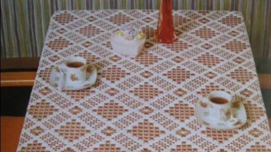 ПРЯМОУГОЛЬНАЯ СКАТЕРТЬ. ЧАСТЬ 2