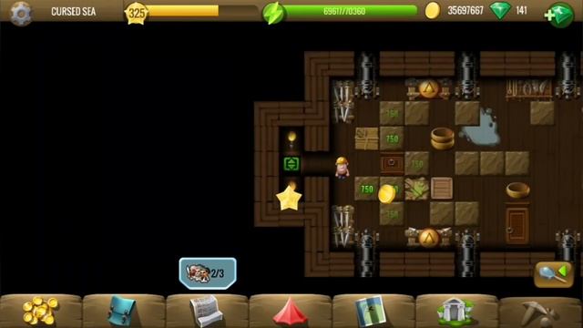 Проклятое море - Cursed Sea - #7 Дионис - Diggy's Adventure