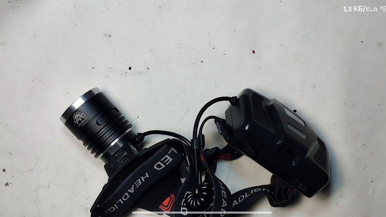 Ремонт фонарика.