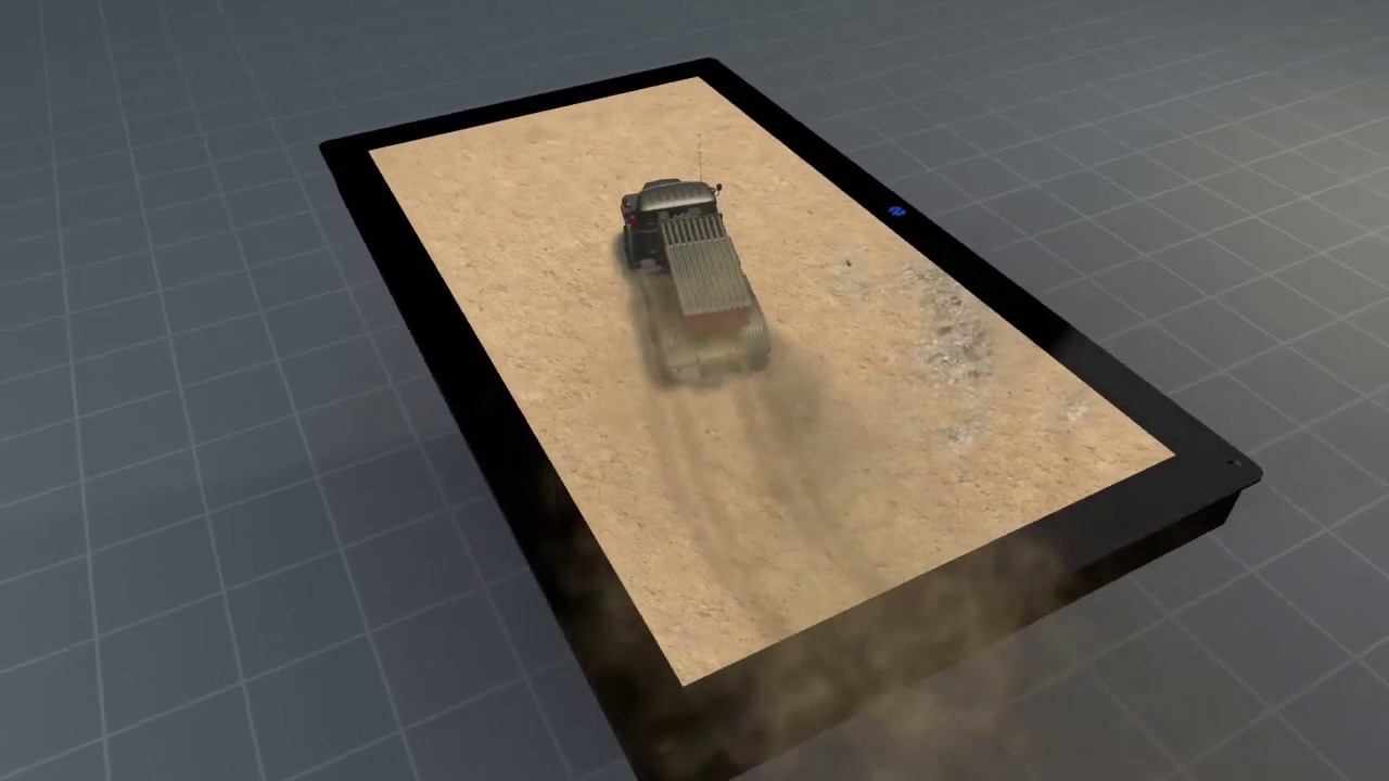 Голографический стол NettleBox. Проект: Торнадо-Г