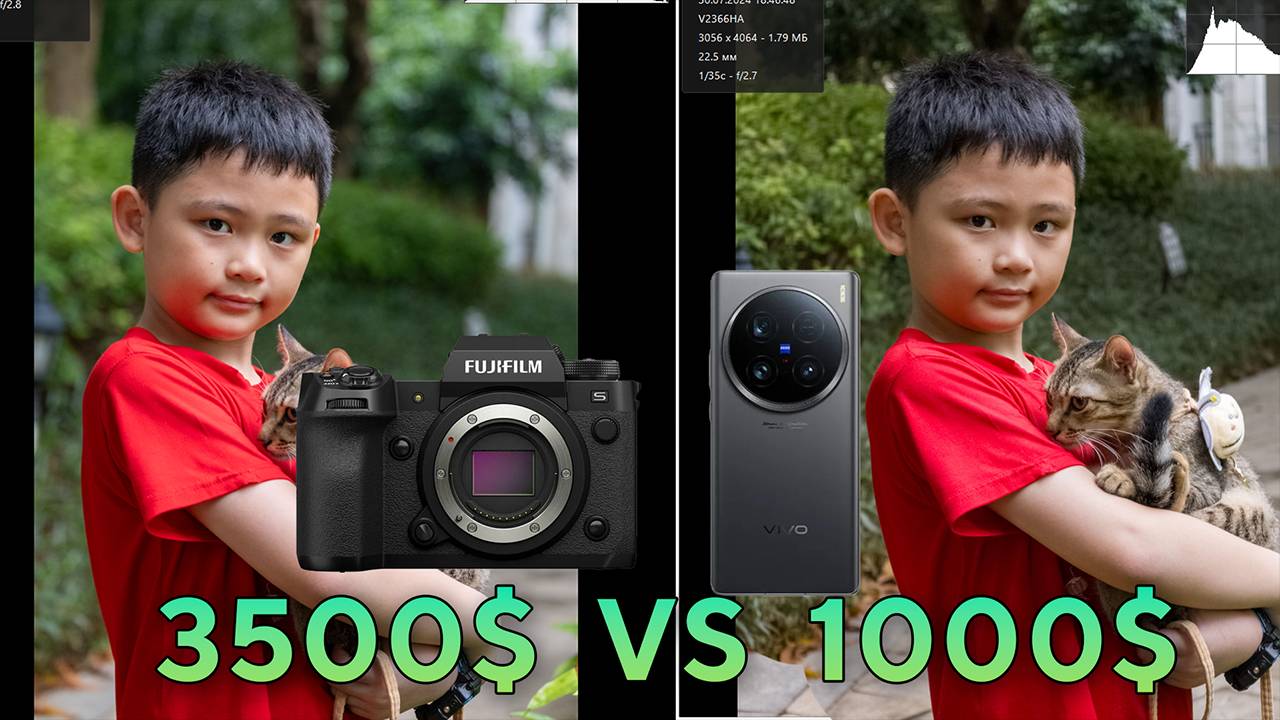 Fujifilm X-H2s VS Vivo 100 Ultra