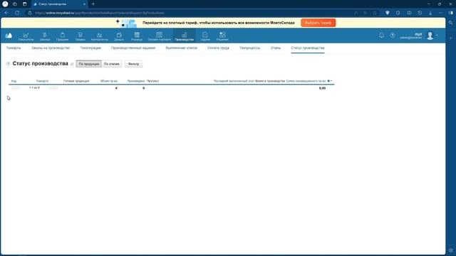 Производство Знакомство