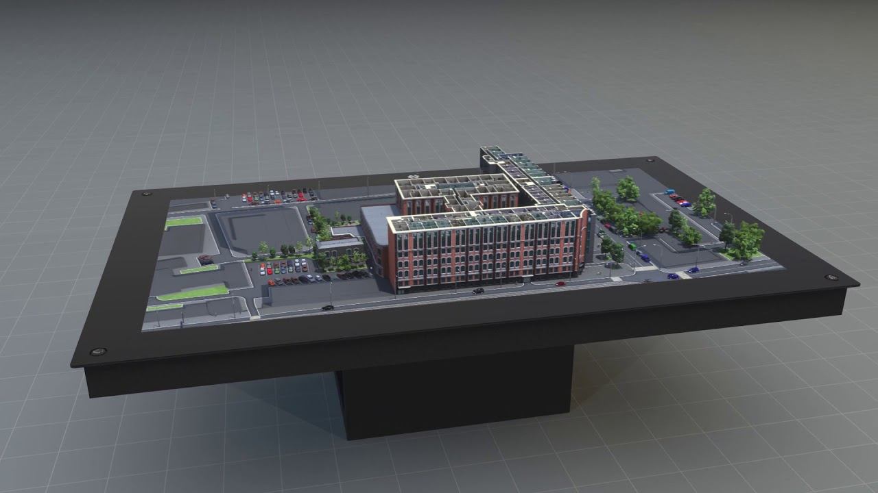 Голографический стол NettleBox. Проект: KleinHouse