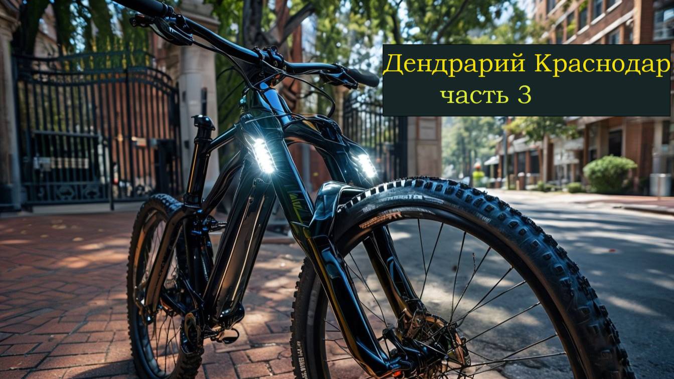 Краснодар, Ботанический сад третья часть.