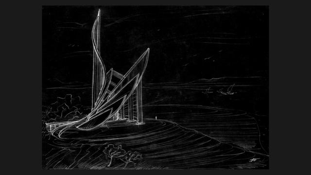 Архитектурная фантазия «Клуб парусного спорта» | Педагог Юрий Погудин | archineo.ru