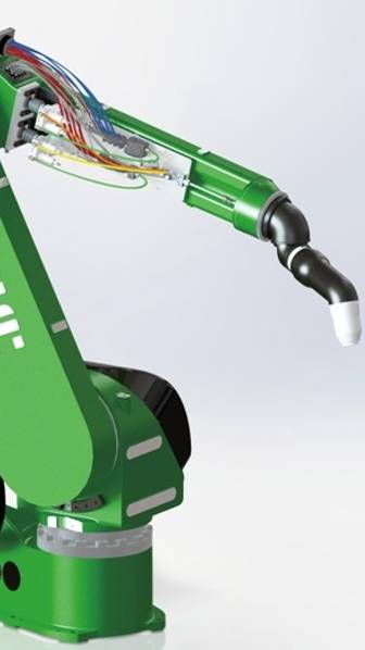 Роботизированная автоматическая порошковая покраска