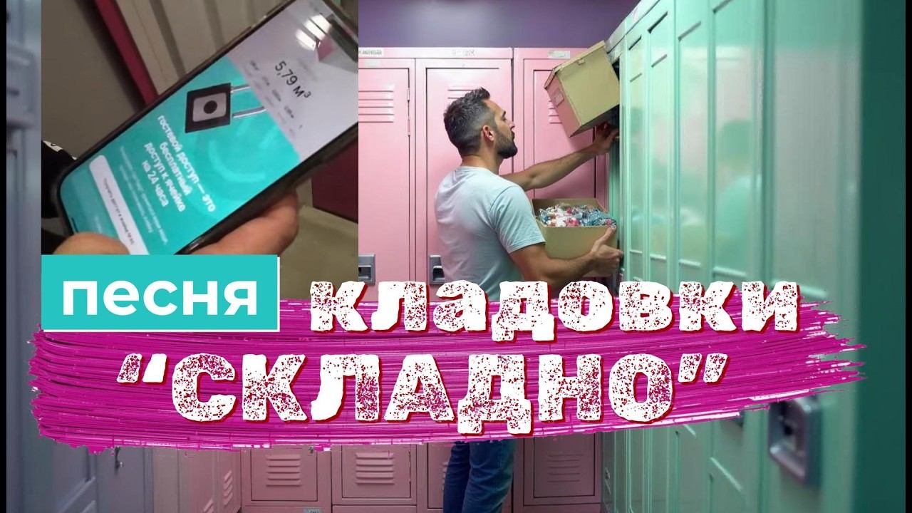 СКЛАДНО! Это песня про аренду кладовки Складно: сравните два варианта!