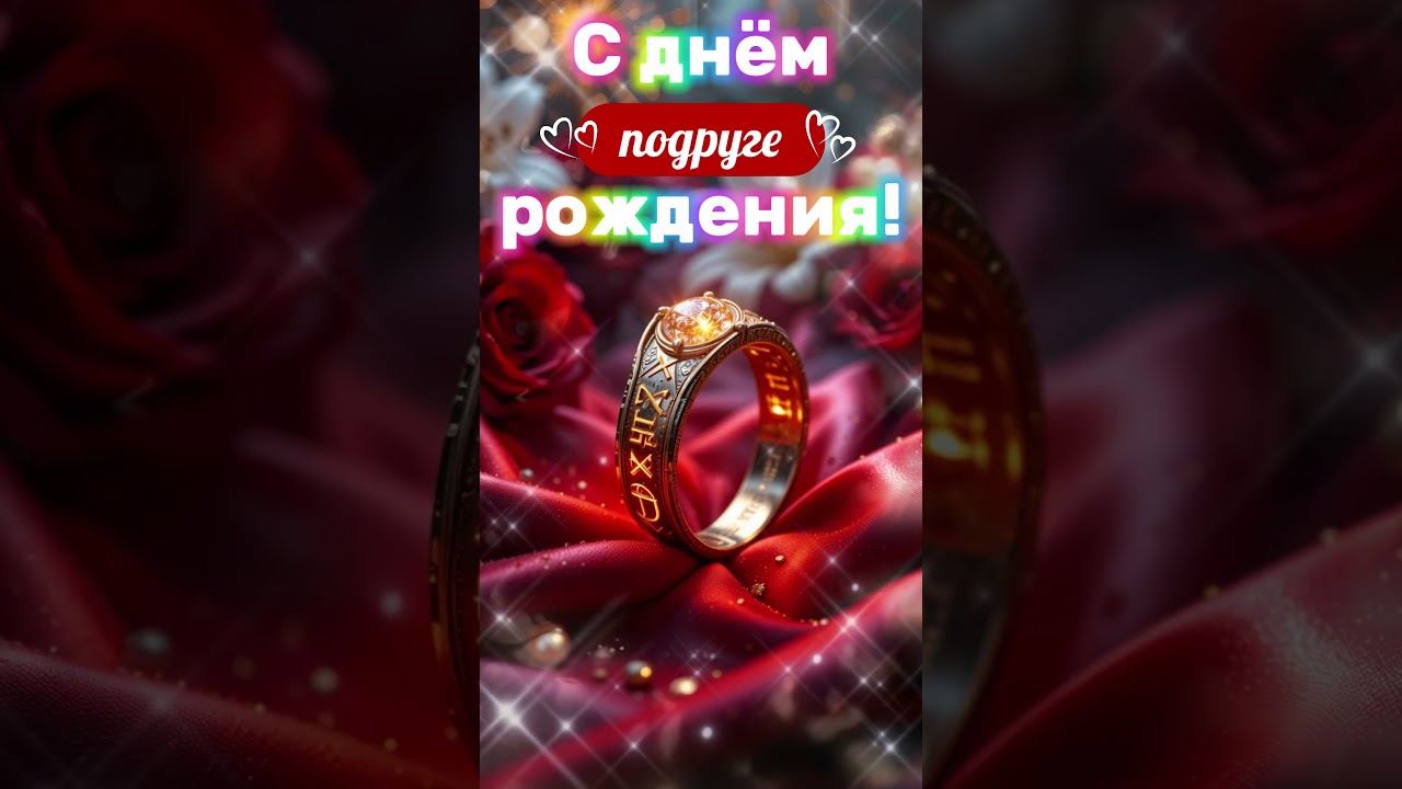 Брильянтов не меньше, чем в десять каратов! #поздравление #подруге #с_днём_рождения #пожелания