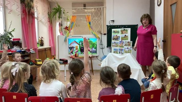 Итоговое занятие по ознакомлению с окружающим в средней группе (от 4 до 5 лет).Группа №7 "Светлячки