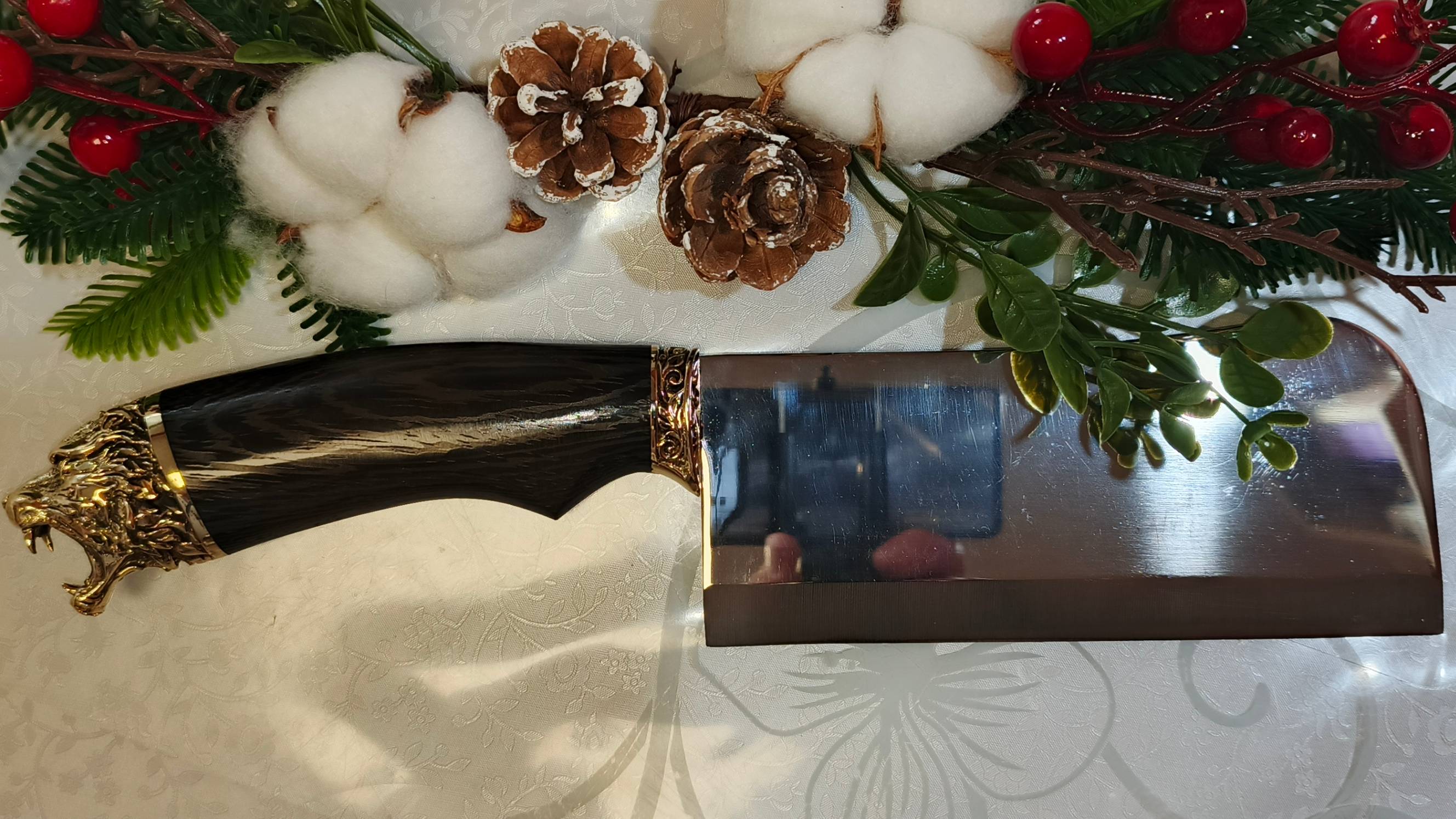 Тяпка Лев для мяса, для рыбы, длина лезвия 16 см