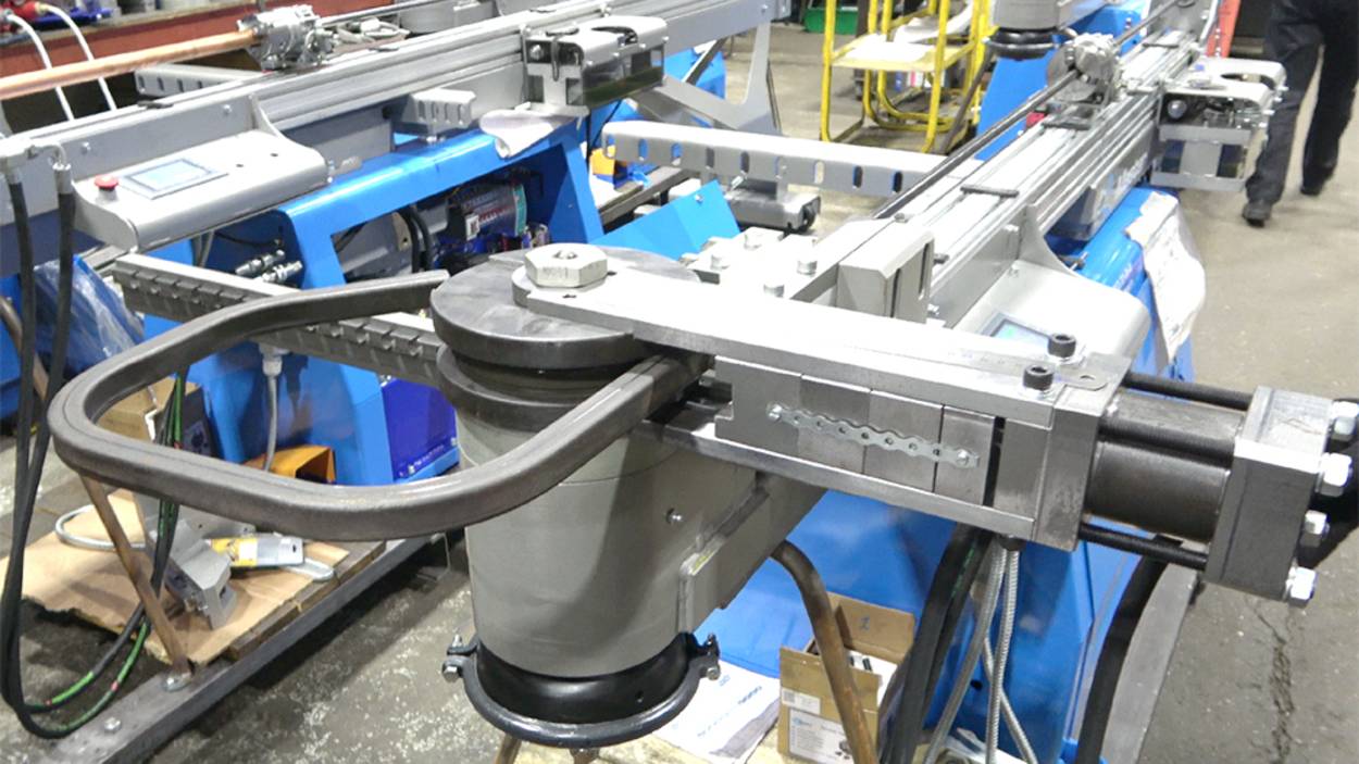 Дорновый трубогиб для тонкостенной профильной трубы MASTER БМК