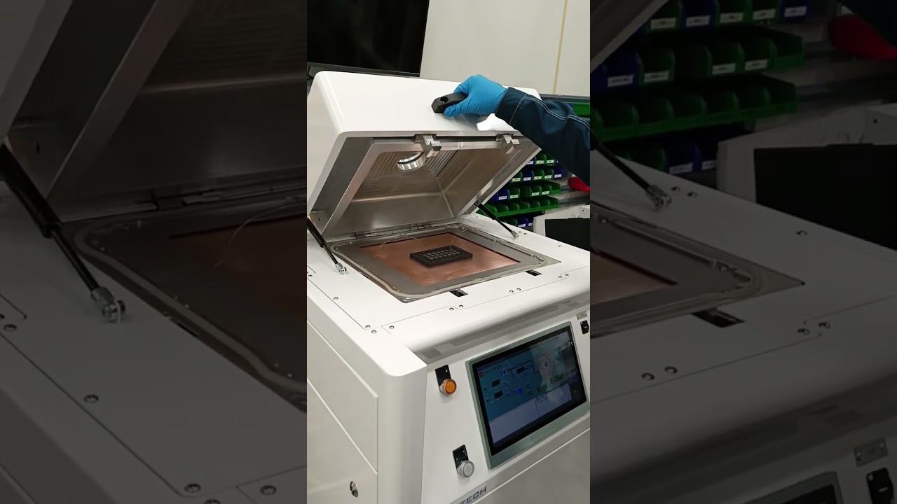 Пайка силовых диодов в установке SAVTECH R