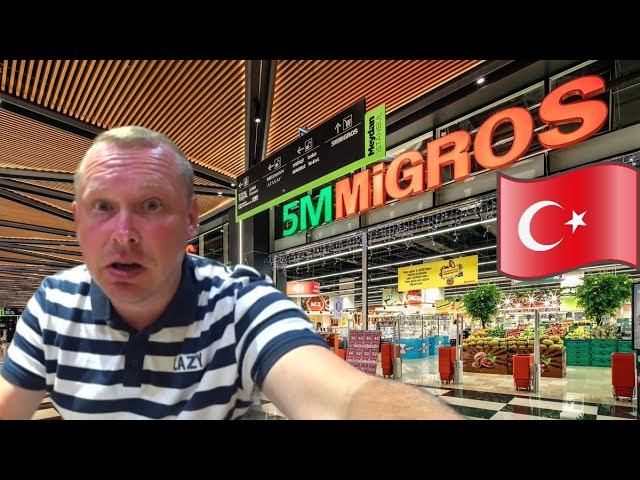 #14.Анталия. 5 гектаров еды/одежды в ТЦ 5M Migros в Коньяалты! Купил подарки. Последние дни на море