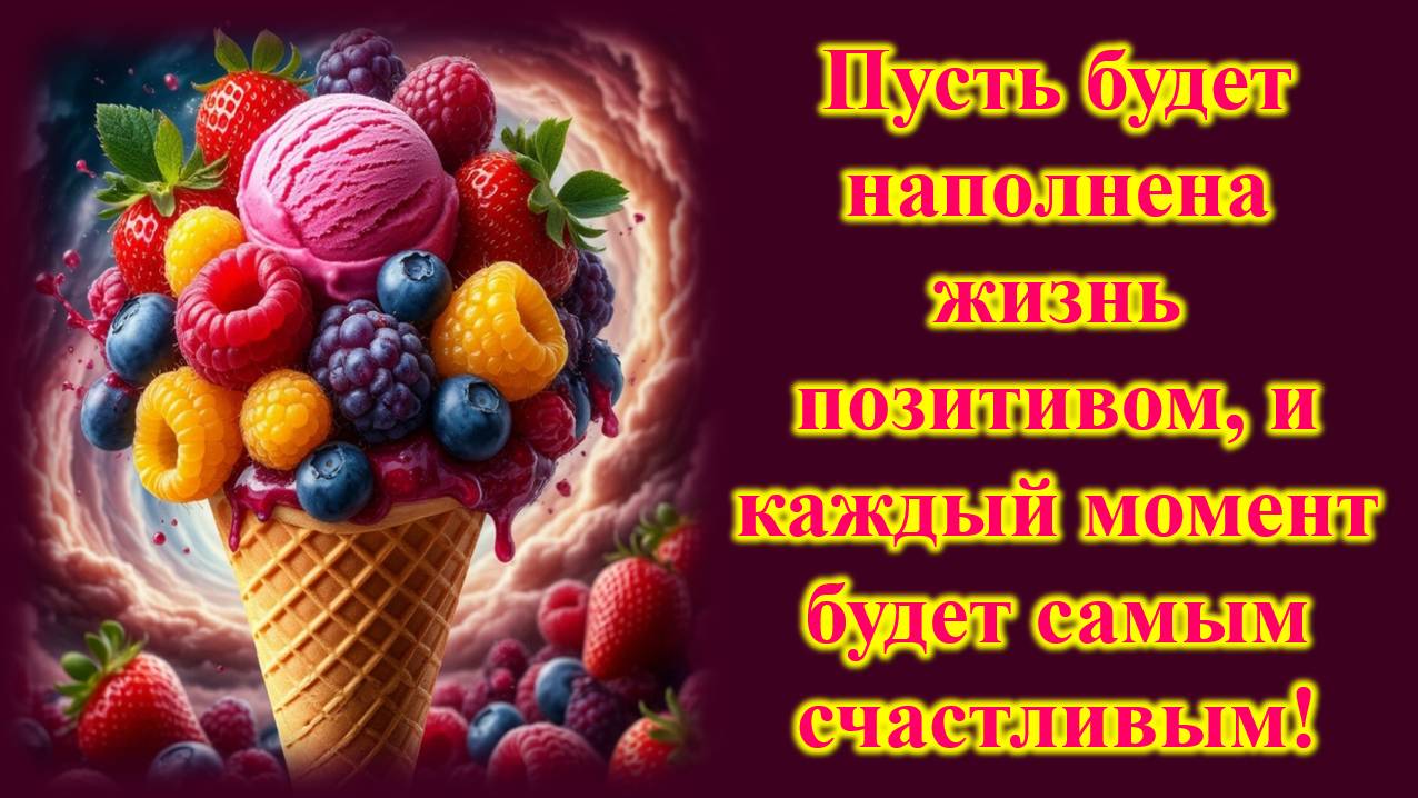 ВСЕМИРНЫЙ ДЕНЬ МОРОЖЕНОГО!