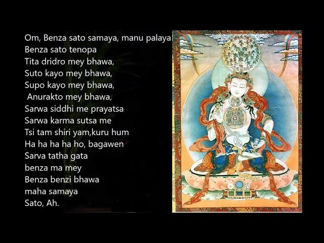 21 Mantra Vajrasattva