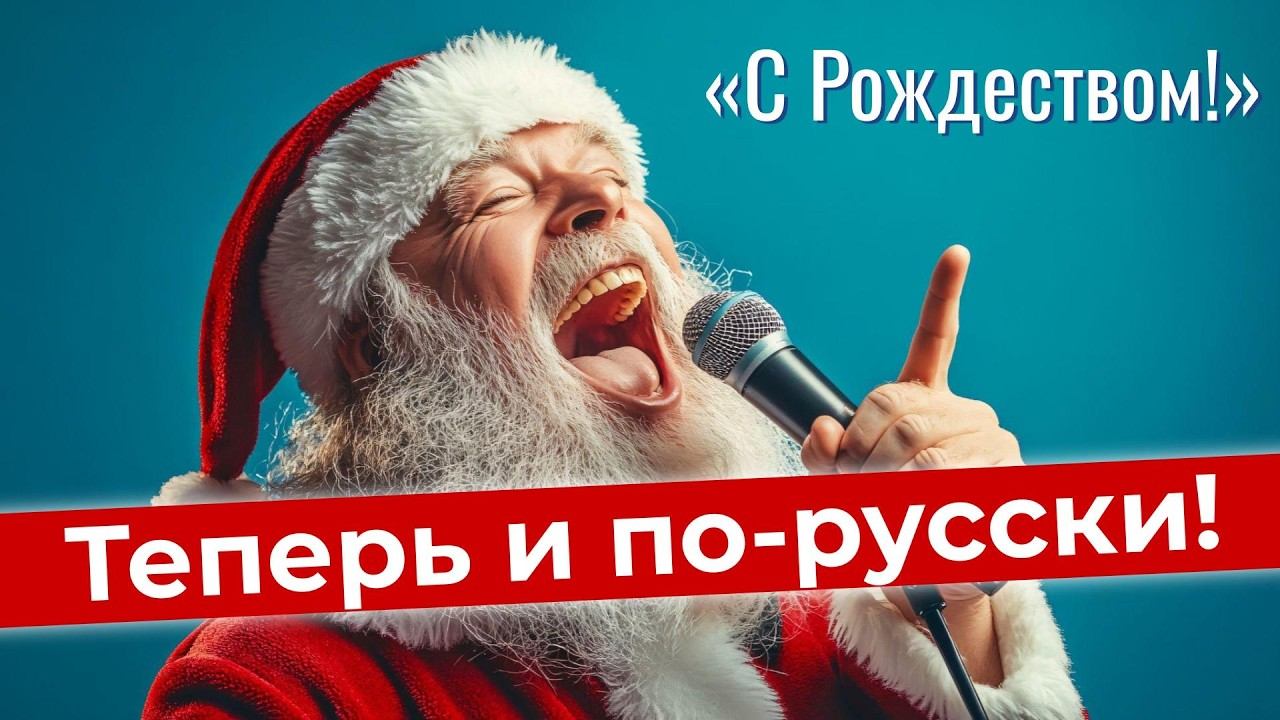 МИРОВОЙ ХИТ теперь и на русском! ✨#рождественскиепесни #FelizNavidad, #Рождество, #НовыйГод, #Песня