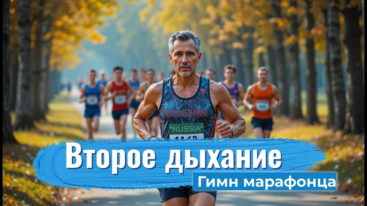 ВТОРОЕ ДЫХАНИЕ 🏃Гимн марафонца - пример песни на заказ #песняназаказ #спорт #бег