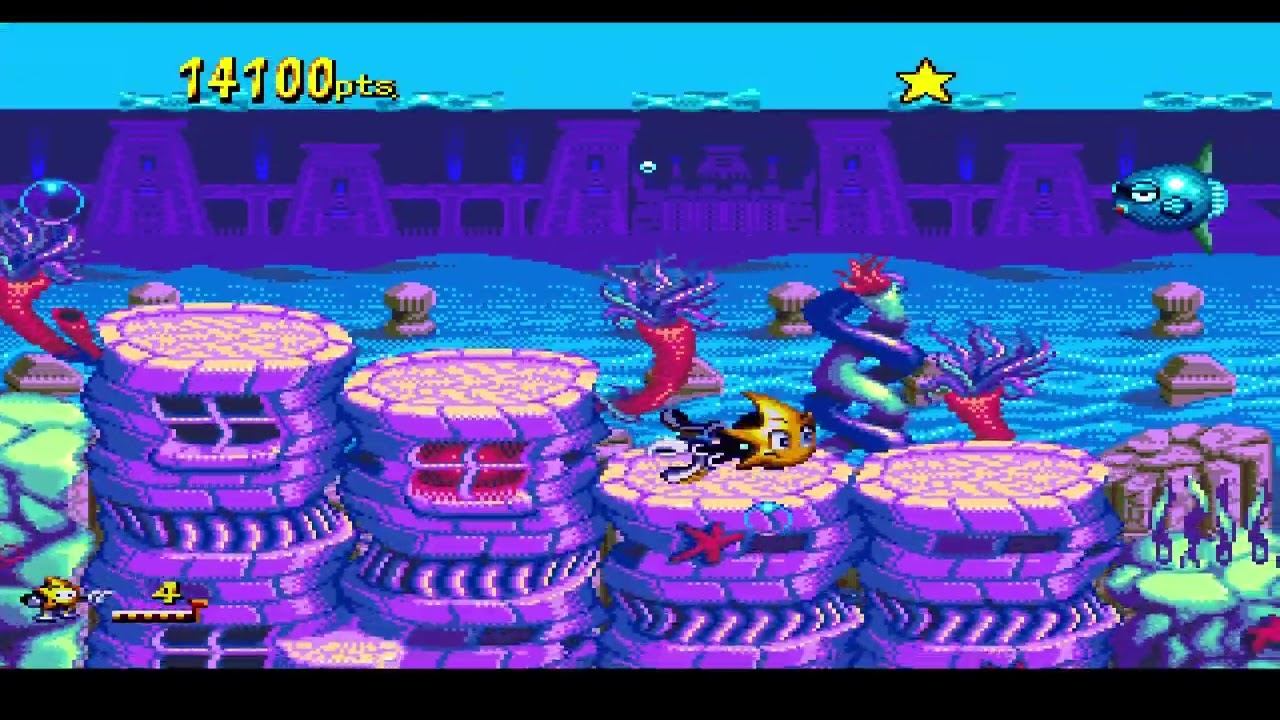 Ristar (Walkthrough) - Planet Undertow | 2-1