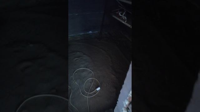 Подготовил основания для чернового пола под теплый пол.