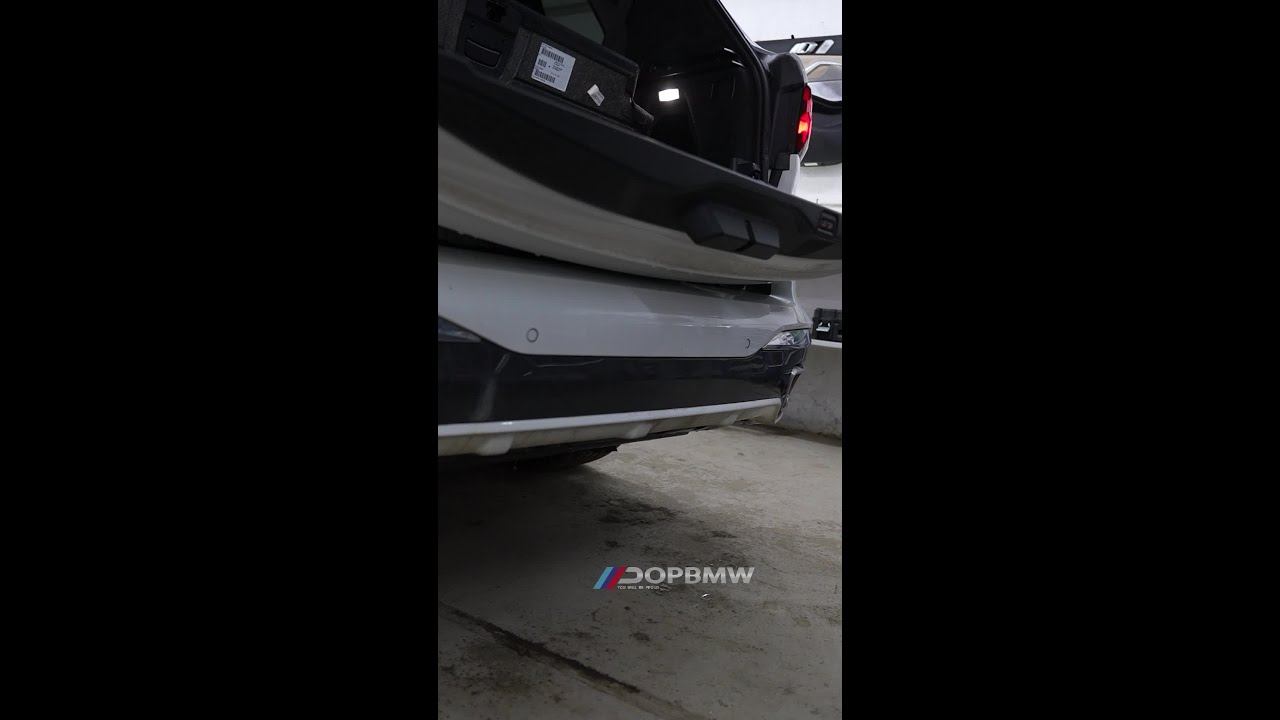 Установили фаркоп для #BMWx7 G07