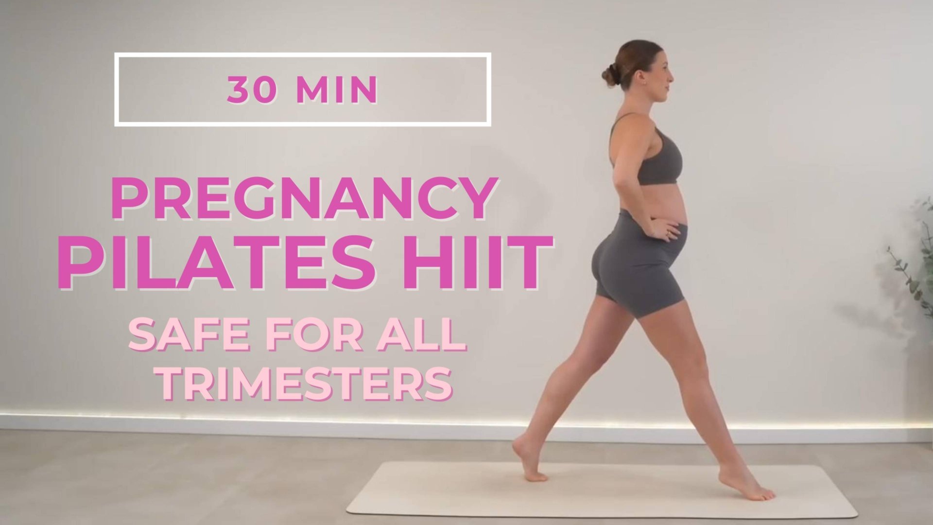 Пилатес для беременных | Спокойная тренировка на любом месяце беременности | Подготовка к родам