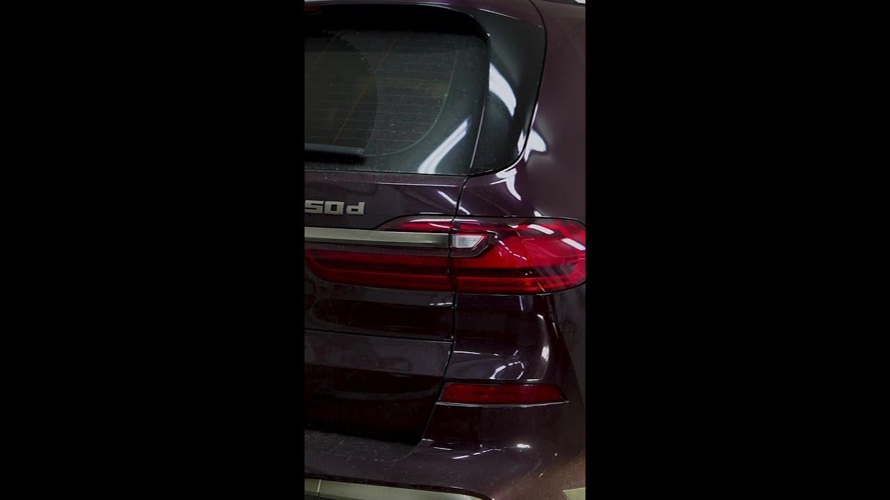 Замена задних фонарей на рестайлинговые на #BMWx7 G07