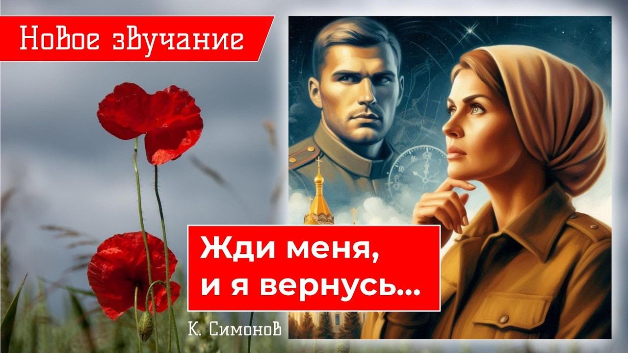 Жди меня, и я вернусь. Только очень жди 🌟Песня на стихи Константина Симонова