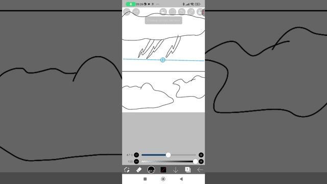 Урок рисования 9. Рисуем плохую погоду.