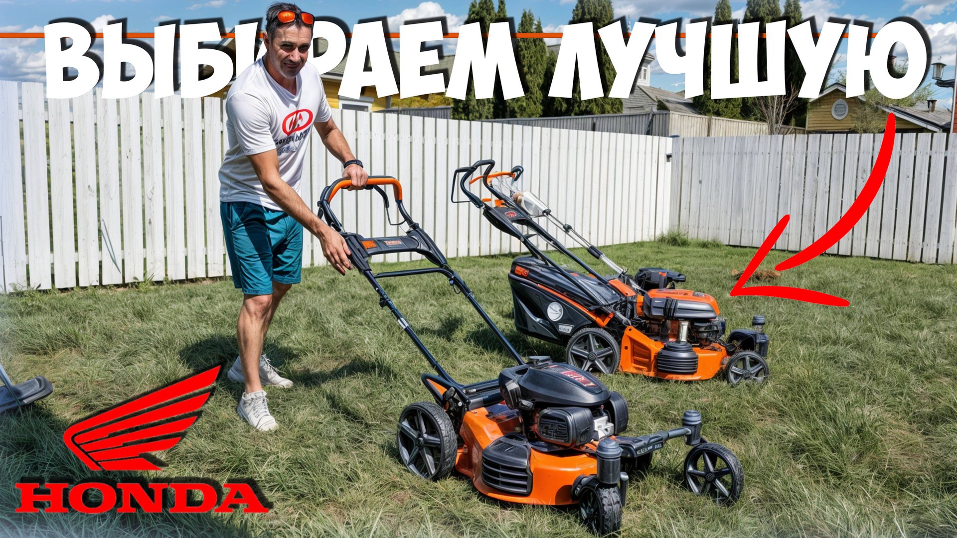 Она не такая как все! Лучшая газонокосилка 2025 года!