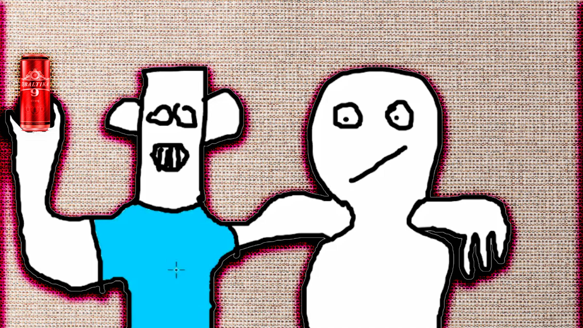 Мачо и Ботан. Дешёвая версия. Моменты с Gartic Phone (10)