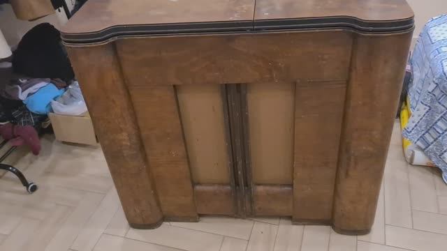 Довоенная американская консольная ламповая Радиола RCA Victor 12QU - 1938 - RCA Victor (New York)