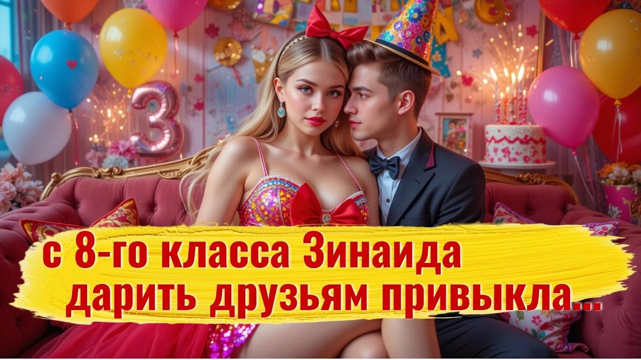 Веселое поздравление с ДНЕМ РОЖДЕНИЯ - песня на смешные стихи #мужчине #женщине #юмор