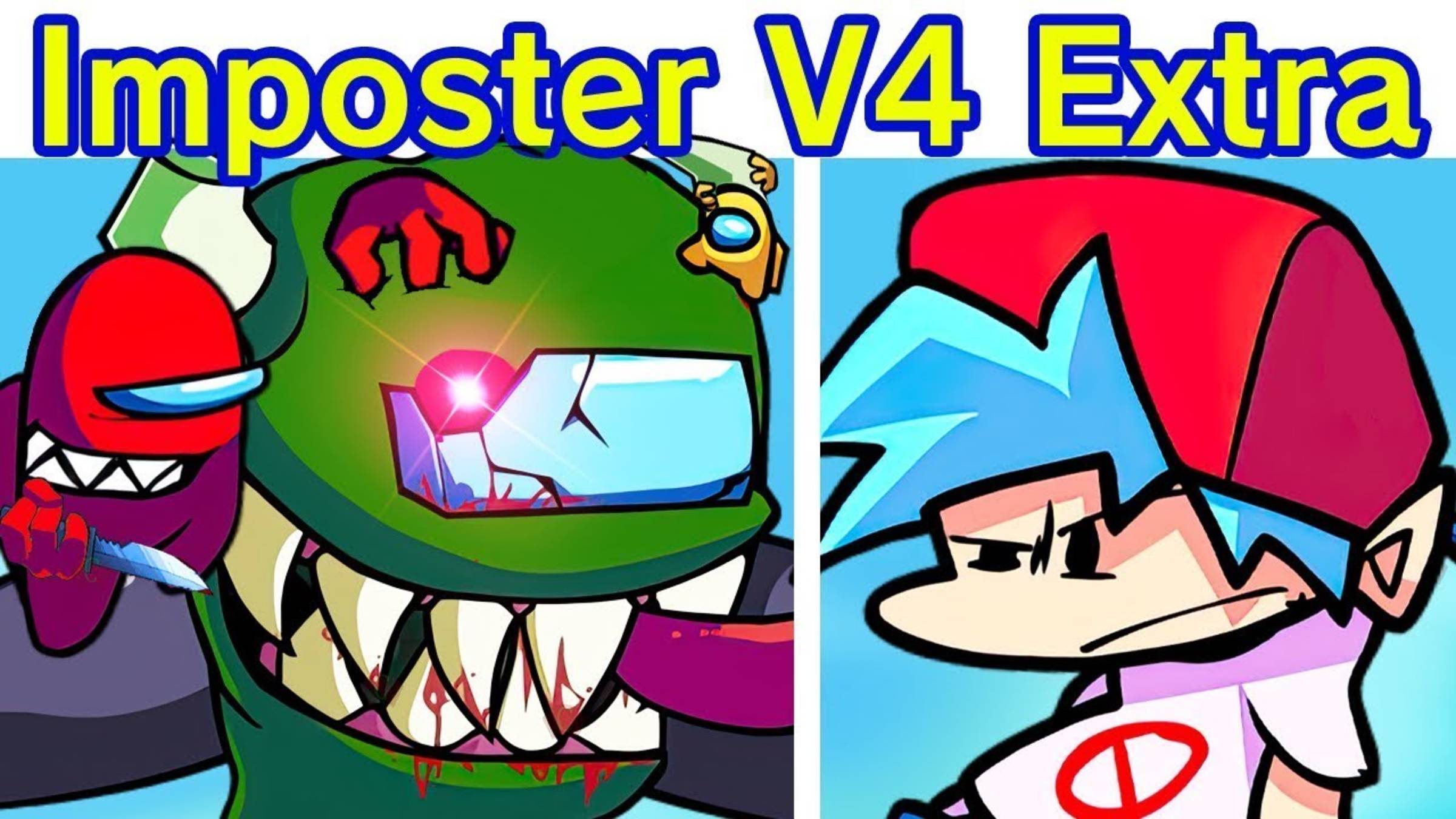 Прохождение недели зелёного в VS Impostor V5 Restored