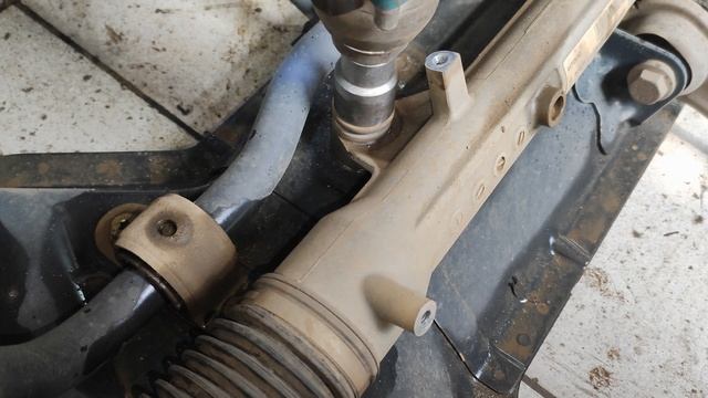 ЛАДА ВЕСТА ЗАМЕНА РУЛЕВОЙ  РЕЙКИ