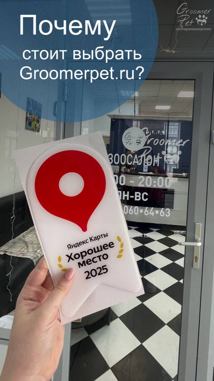 Почему стоит выбирать Сеть Зоосалонов Groomerpet? #стрижкасобак #зоосалон #собаки