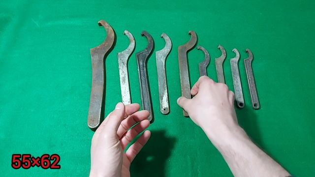 Гаечные ключи СССР. Часть 7. Ключи для круглых шлицевых гаек.