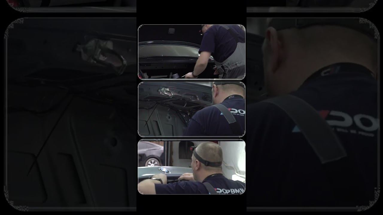 Установка камеры заднего вида на #BMW5 G30