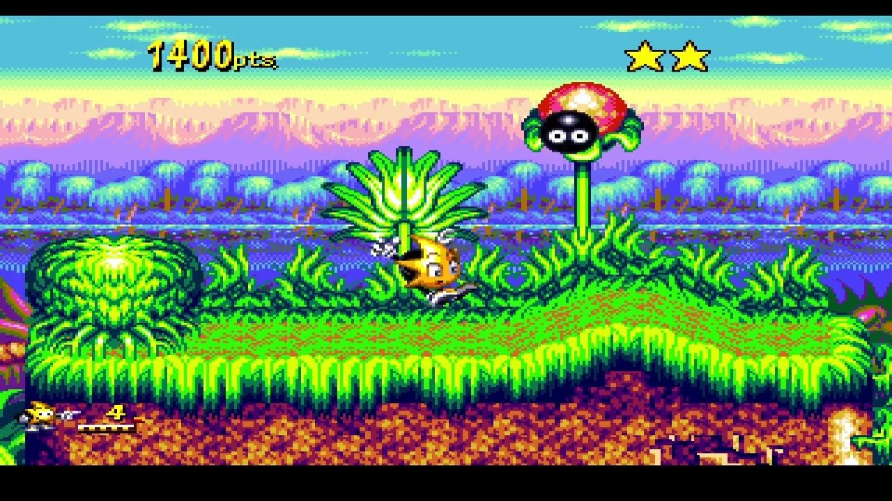 Ristar (Walkthrough) - Planet Flora | 1-1